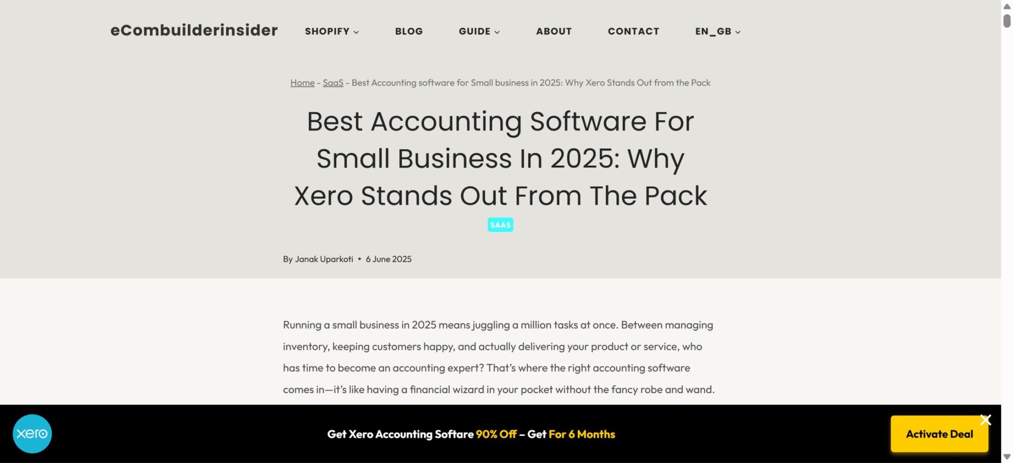 Xero promo Code [November 2025] Updated